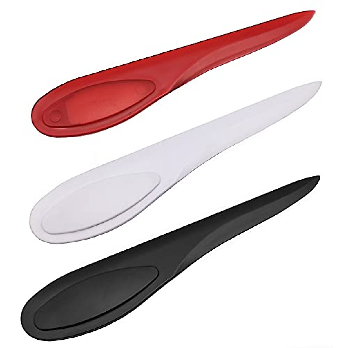 Fbshicung 3 Pieces Point Tuner Seam Creaser Creases Sewing Tools Plastic Sewing Mark Turner Point Tuner Seam Presser Tool Sewing Quilting DIY Accessory