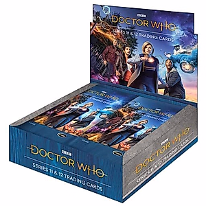 Rittenhouse Doctor Who Series 11 & 12 Trading Cards 2022 UK Edition Hobby Box 24 Packs