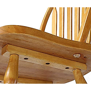 Sunset Trading Oak Selections Dining Chair, Light Finish 19.5D x 20W x 38H in