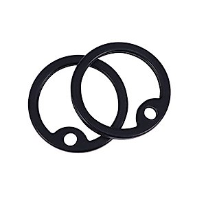 Balacoo 2 Pcs Rubber Silencers for Dog Tag Rubber cat tag Silent Dog Tags Dog id Tags Personalised Dog tag Dog Tag Silicone Muffler Coil id tag Silencer Dedicated pet tag