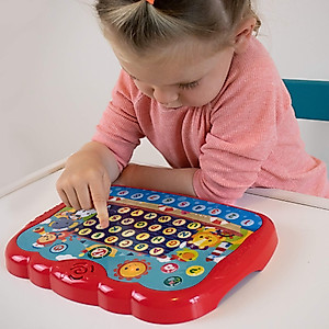 Learning Tablet for Toddlers 1-3 - Educational ABC Toy to Learn Alphabet, Number, Music & Words - Early Development Electronic Learning & Activity Game, Suitable for 1 2 3 Year Old Boys & Girls