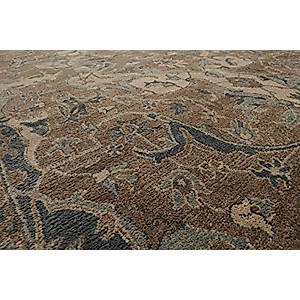 Old Hand Made Allura Floral Traditional Persian Oriental Woolen Area Rugs (8'x10')