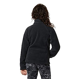 Columbia Baby Girls Benton Springs Fleece Jacket, Black, Medium