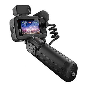 GoPro HERO12 Black Creator Edition - Includes HERO12 Black , Volta (Battery Grip, Tripod, Remote), Media Mod, Light Mod, Enduro Battery, and Carrying Case