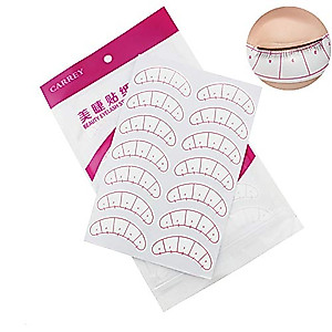 140 Pcs Paper Patches 3D Eyelash Under Eye Pads Patch Lash False Eyelash Extension Paper Patches Eye Tips Sticker Wraps Make Up Tools beauty eyelash sticker