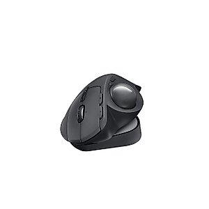 Logitech MX Ergo Plus Advanced Wireless Trackball for PC and MAC with Extra 10° Wedge