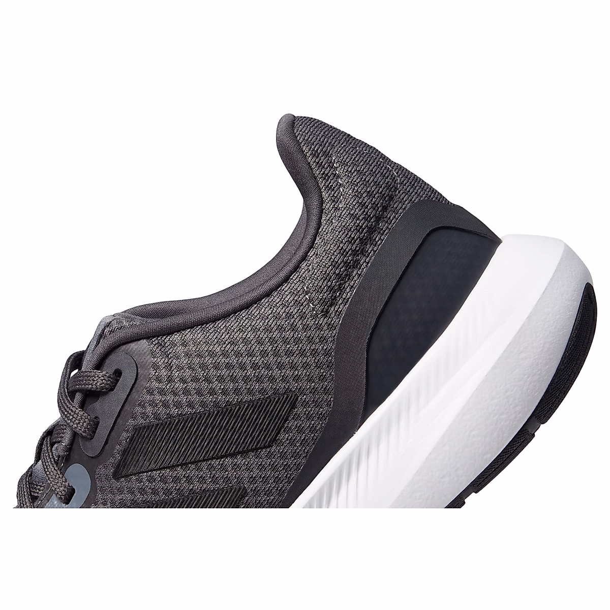 adidas Men's Run Falcon 3.0 Shoe, Grey/Black/Carbon, 11