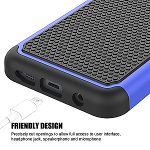 Galaxy S7 Case, SYONER [Shockproof] Defender Protective Phone Case Cover for Samsung Galaxy S7 (5.1", 2016) [Blue]