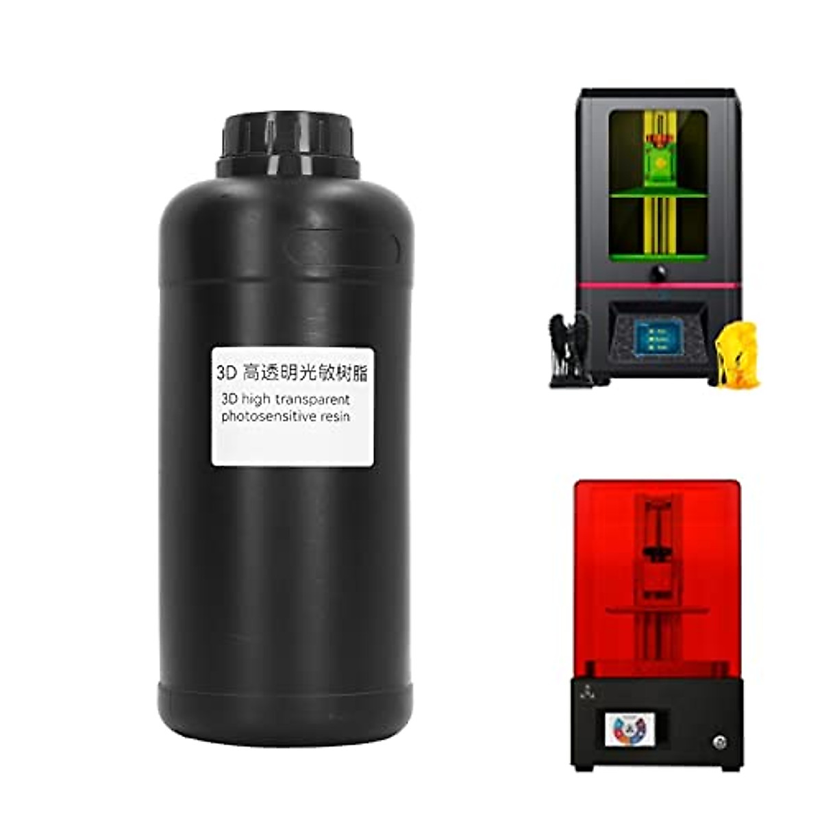 UV Curing Resin, Photosensitive Resin Professional Good Hardness for Hand Models