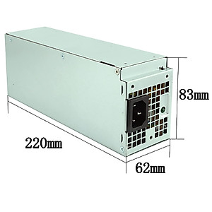 Ptcliss 360Watts H360EGM-00 VM8KR Power Supply Compatible with Dell Optiplex 3050 7050 7060 MT Vostro 3668 3669 SFF H360EGM-00 L360EGM-00 0VM8KR 8HKG7