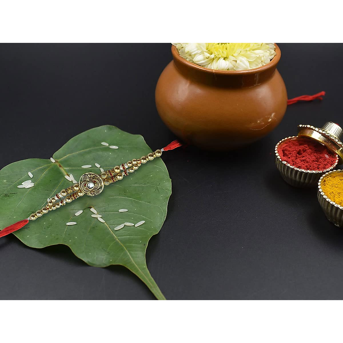 STORE INDYA Rakhi for brother | Rakhi for bhaiya | Rakhi for brother and bhabhi | Cute Rakhi for Brother | Unique Premium Rakhi | Rakhi Set | | Rakhi for Raksha Bandhan Festival | Indian Rakhi |