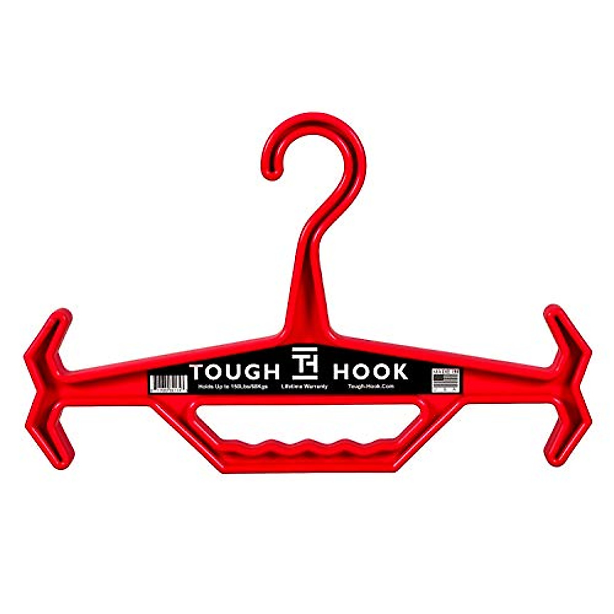 Tough Hook Original Hanger Max Pack Set of 4 | 2 Midnight and 2 Red |USA Made | Multi Pack