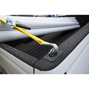 HAMPTON PROD Keeper - 2" x 16' Heavy Duty Ratchet Tie-Down with Double J-Hooks - 3,333 lbs. Working Load Limit and 10,000 lbs. Break Strength
