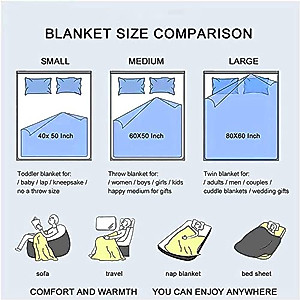 XCRUPYT Super Soft My Flannel Hero Throw Blanket,for Bed, Sofa, Camping,for ACA-Demia Cold Cinema Or Travel,Gift for Your Family and Friend 50 inch X40 inch , Black