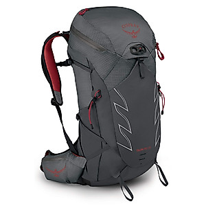 Osprey Talon Pro 30 Men's Hiking Backpack, Carbon, Large/X-Large