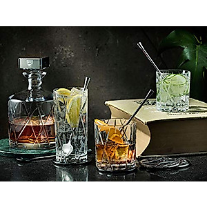 Orrefors City Shot Glass, Set of 2, Clear