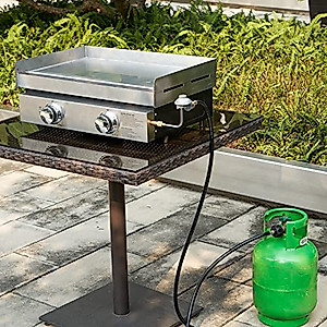 GASPRO Propane Refill Adapter, and 4FT Propane Hose Adapter 1lb to 20lb, Connect 5-40lb Tank to 1lb Portable Appliance