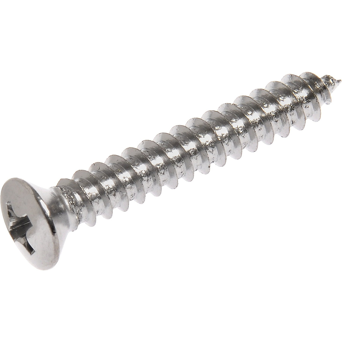 The Hillman Group 44918 8 x 3/4-Inch Jackson Head Trim Screw, Chrome, 30-Pack