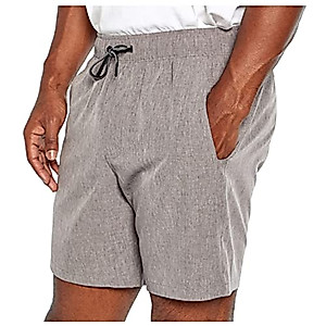 Eddie Bauer Men's Woven Tech Short (Gargoyle, XXL)