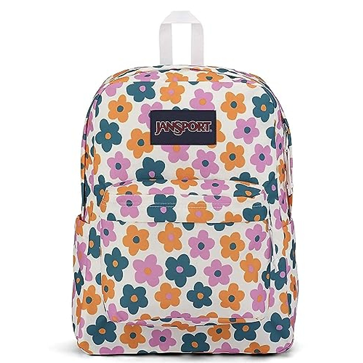 JanSport Superbreak Backpack - Durable, Lightweight Premium Backpack, Funky Floret