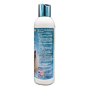 Bio-Groom Protein Lanolin Cat Shampoo – Tear-Free Pet Shampoo, Soy Protein, Cat Bathing Supplies, Residue-Free, Cruelty-Free, Made in USA, Tearless Cat Products – 8 fl oz 1-Pack