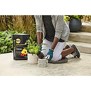 Miracle-Gro Performance Organics All Purpose Container Mix, 6 qt. - Organic, All Natural Plant Soil - Feed for up to 3 Months - All-Purpose Formula for Vegetables, Flowers and Herbs