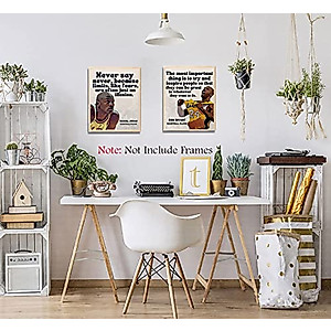 Retro Inspirational Athletes Posters,Basketball Superstar Canvas Posters,Stephen Curry Posters,Usain Bolt Wall art,Diversity Posters,A Unique Gift for Sports Fans,Men,and Teens,Set of4(8"X10")No Frame