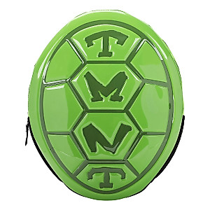 Bioworld Teenage Mutant Ninja Turtles Hard Shell Youth 16” Backpack With Character Hood