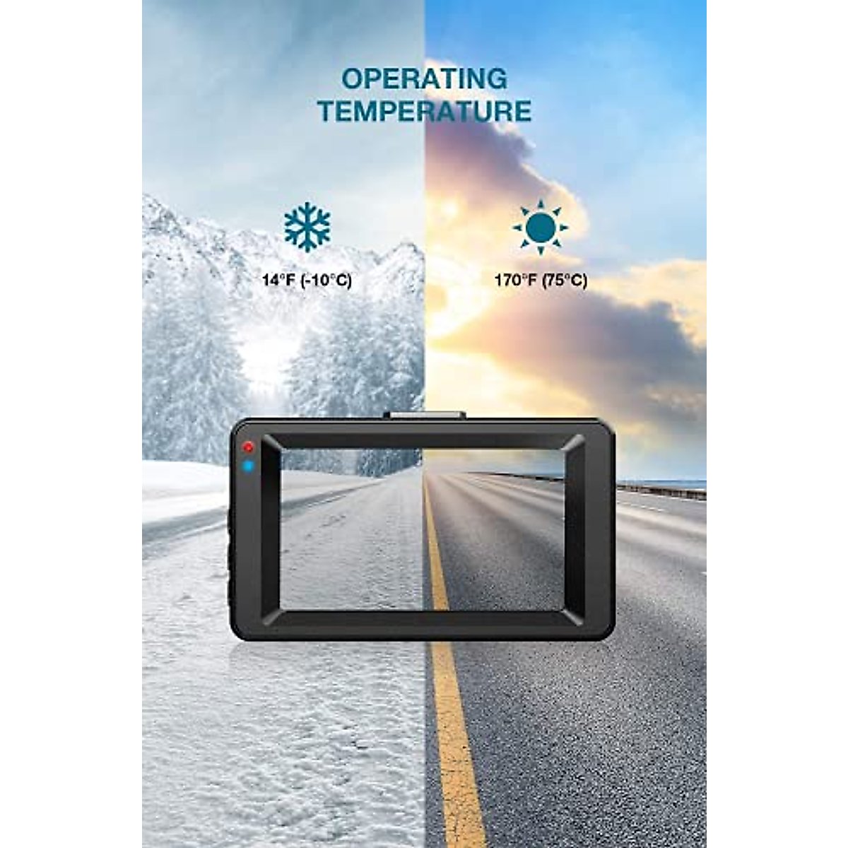 Dashcam【2022 New Version】Dash Camera for cars 1080P Full HD DVR Dashboard Camera 3"IPS Screen Driving Recorder 170°Wide Angle Lens Night Vision G-Sensor Loop Recording Motion Detection Parking Monitor