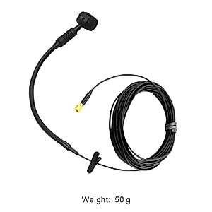 HEIMU Clip On Instrument Condenser Microphone + Universal Clip (for Guitar)