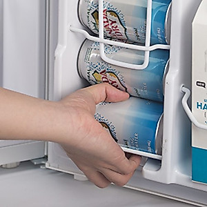 Commercial Cool CCR26W Compact Single Door Refrigerator and Freezer, 2.6 Cu. Ft. Mini Fridge, White