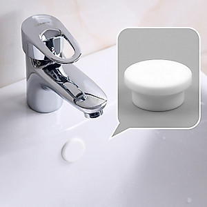 10Pcs Kitchen Sink Washbasin Drain Seal Stopper Bathtub Drain Caps Plug Rubber Sink Hole Overflows Enduring