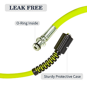 M MINGLE Replacement Pressure Washer Gun with Extension Wand with Pressure Washer Hose