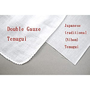 MIKURA Double Gauze Tenugui, Japanese Towel, Sakura, Cherry Blossom (Purple)
