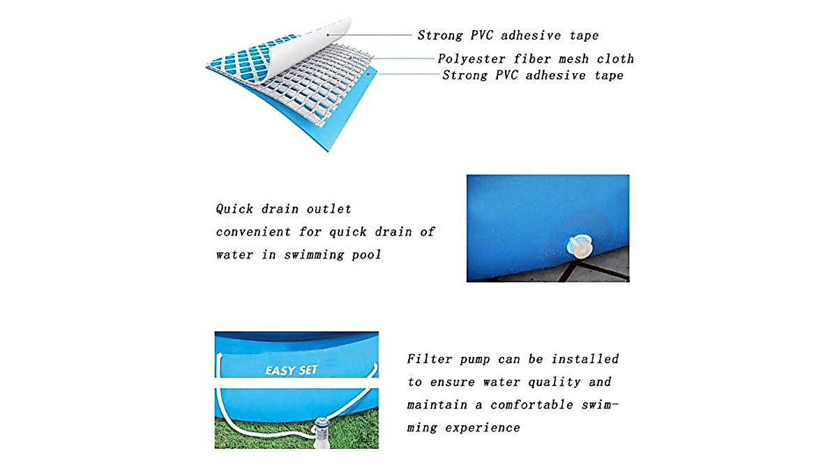 Family Inflatable Swimming Pool | Easy Set Outdoor Fun