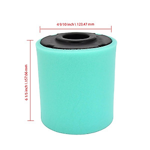 Disenparts 16 083 01 Air Filter Compatible with Kohler Engine ZT710 ZT720 ZT730 ZT740 EZT715-3000 EZT750-3011 EZT740 16 083 01-S, 16 883 01-S1, 1688301, 1608301, 102-855 with Pre Filter 16 083 02