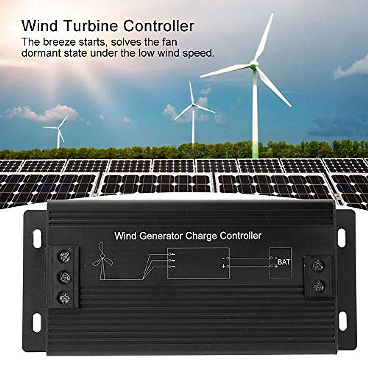 Furnoor Generator, 12V/24V/48V Wind Solar Hybrid Charge Controller 400W - 1000W