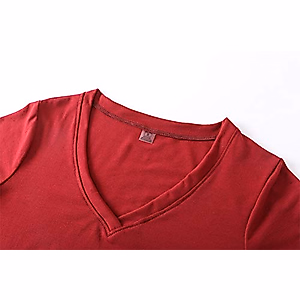 HONG HUI Women's Capri Pajama Sets Plus Size Sleepwear Top with Capri Pants 2 Piece Sleep Set