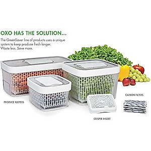 OXO Good Grips GreenSaver Carbon Filter Refills - 12 Pack