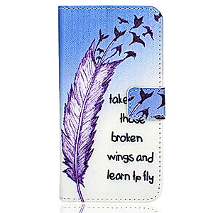 WenTian Realme 7 Pro Case, CaseExpert® Beautiful Pattern Leather Kickstand Flip Wallet Bag Case Cover for Realme 7 Pro