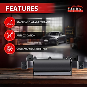 FAERSI Exterior Tailgate Liftgate Handle Rear Latch Hatch Door Handle Metal for Toyota Sequoia 2001-2007 & 1998-2003 Toyota Sienna #79600, 690900C080