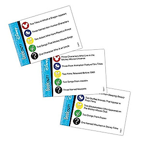 Geek Out! Disney Party Game | Enchanting Version of Popular Geek Out Board Game | A Trivia Bluffing Game Featuring Favorite Disney Characters | Perfect for Family Game Night | Fun Family Board Game