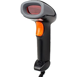 YANZEO Handheld USB Barcode Scanner, Wired CCD Bar Code Reader Plug and Play Fast & Accurate Scanning for for Store, Warehouse, Supermarket