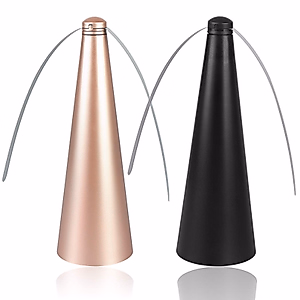 PIAOPIAONIU 2 Pcs Fly Fan for Tables,Portable Table Fly Fan Keep Flies and Bugs Away from Your Food