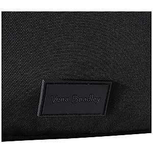 Vera Bradley Women's Recycled Lighten Up Reactive on the Go Crossbody Purse, Black, One Size