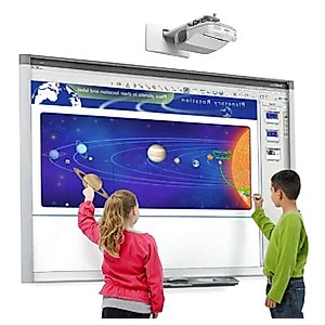 INTERACTIVE SMART BOARD SBX885 WITH SHORT THROW PROJECTOR BUNDLE