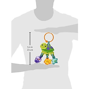 Infantino Jingle Sea Charms Turtle Rattle