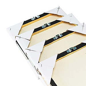 Decor MI World Map Wall Art on Canvas Black Canvas Prints Paintings 3 Pieces Canvas Map of The World Children Education Ready to Hang Map Decor Wall Artwork for Living Room Bedroom Bathroom Home