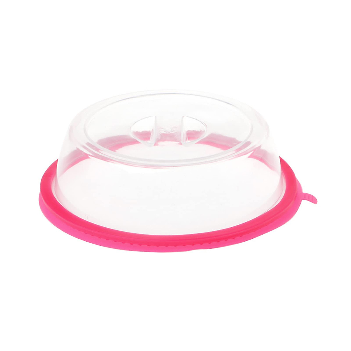 Microwave Oven Plate Cover Plastic Clear Dish Lid Table Dustproof Silicone Lids Small 5 In