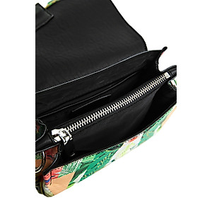 Desigual woMens Casual Across Body Bag, Green, U US